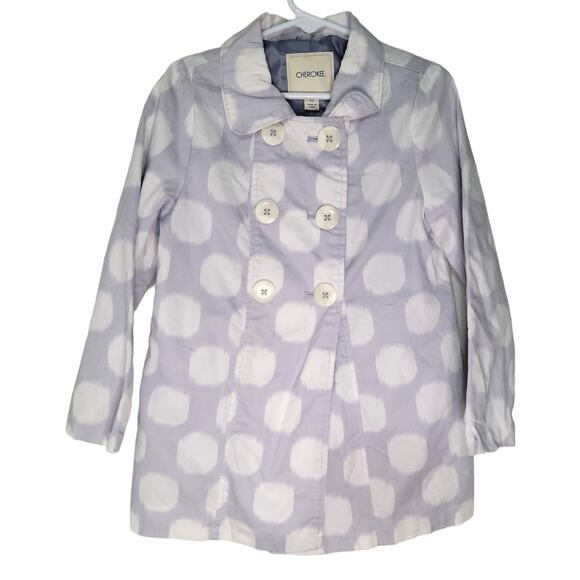 Cherokee | Jackets & Coats | Cherokee 5t Pokla Dot Pea Coat | Poshmark